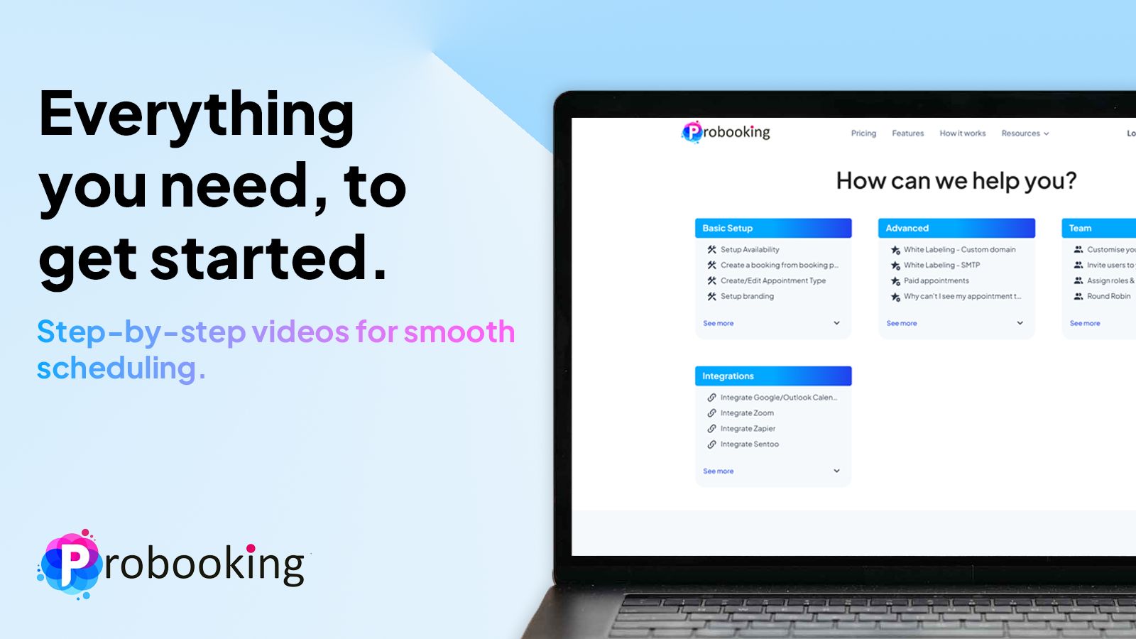 Probooking | Help Center